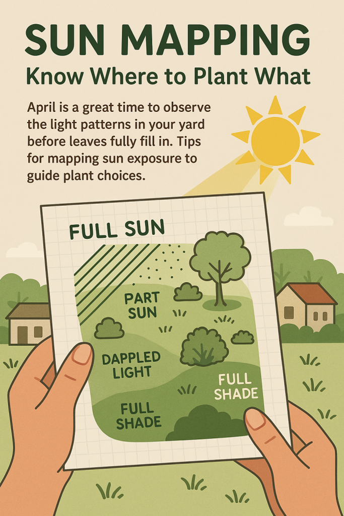 Sun Mapping: Know Where to Plant What - The Country Barn